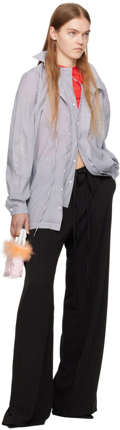 Ottolinger Gray Oversized Shirt Ottolinger