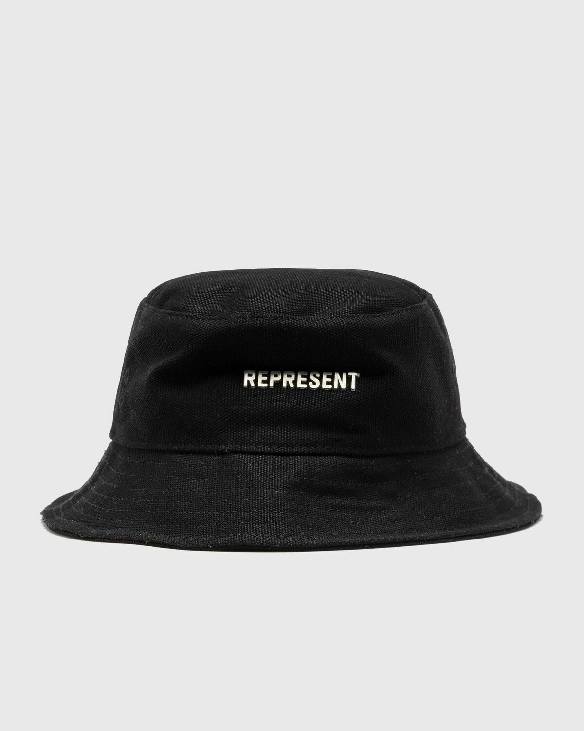 Represent Represent Canvas Bucket Hat Black - Mens - Hats Represent