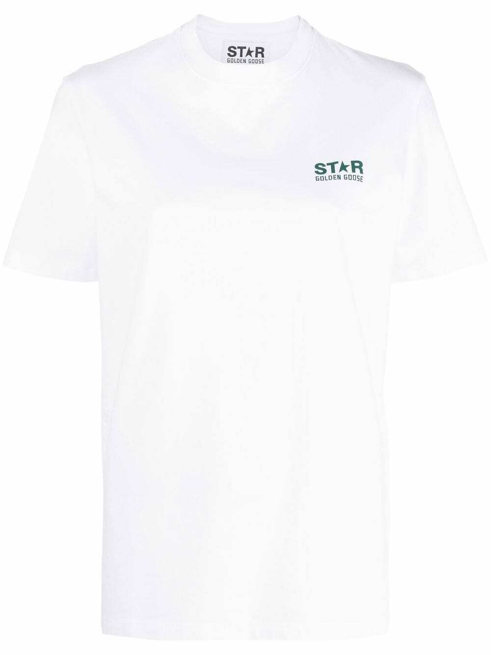 GOLDEN GOOSE - Logo Cotton T-shirt Golden Goose Deluxe Brand