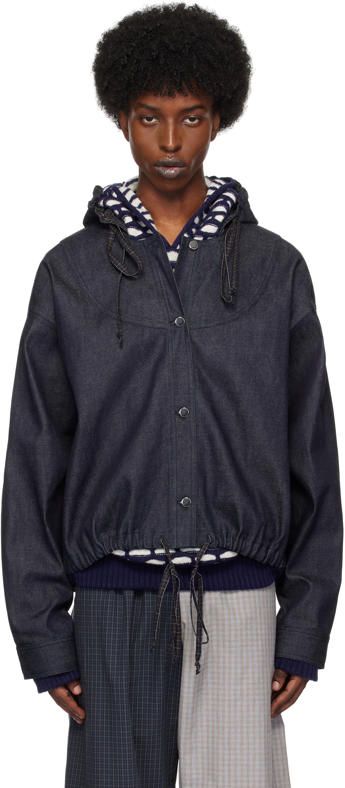 SC103 SSENSE Exclusive Blue Canyon Denim Jacket SC103