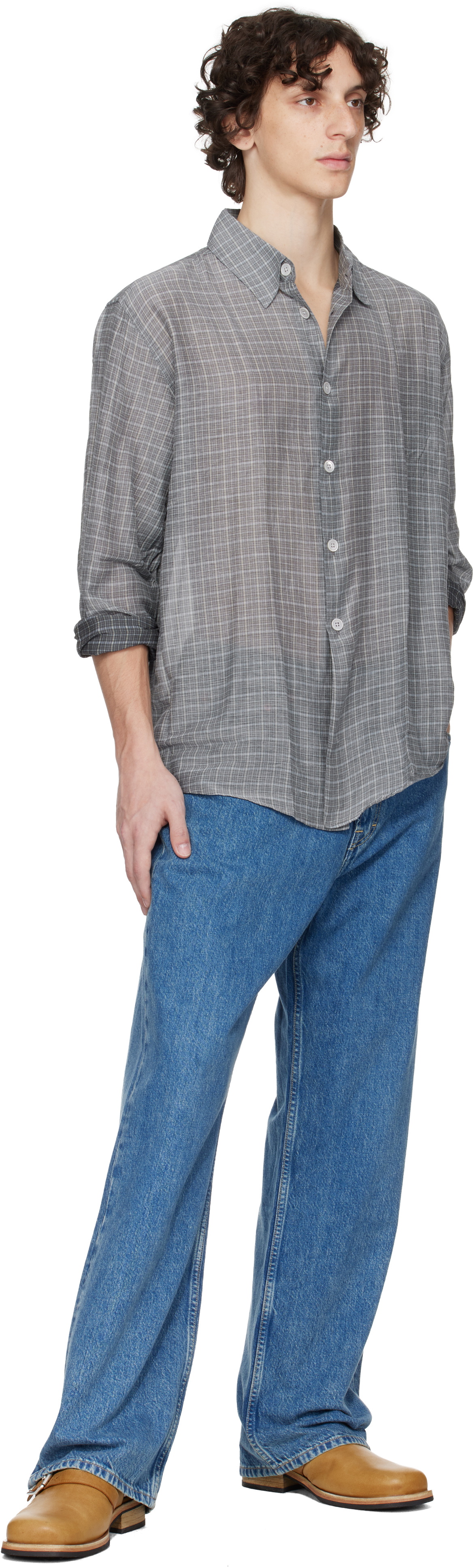 OUR LEGACY Gray Beyond Shirt Our Legacy
