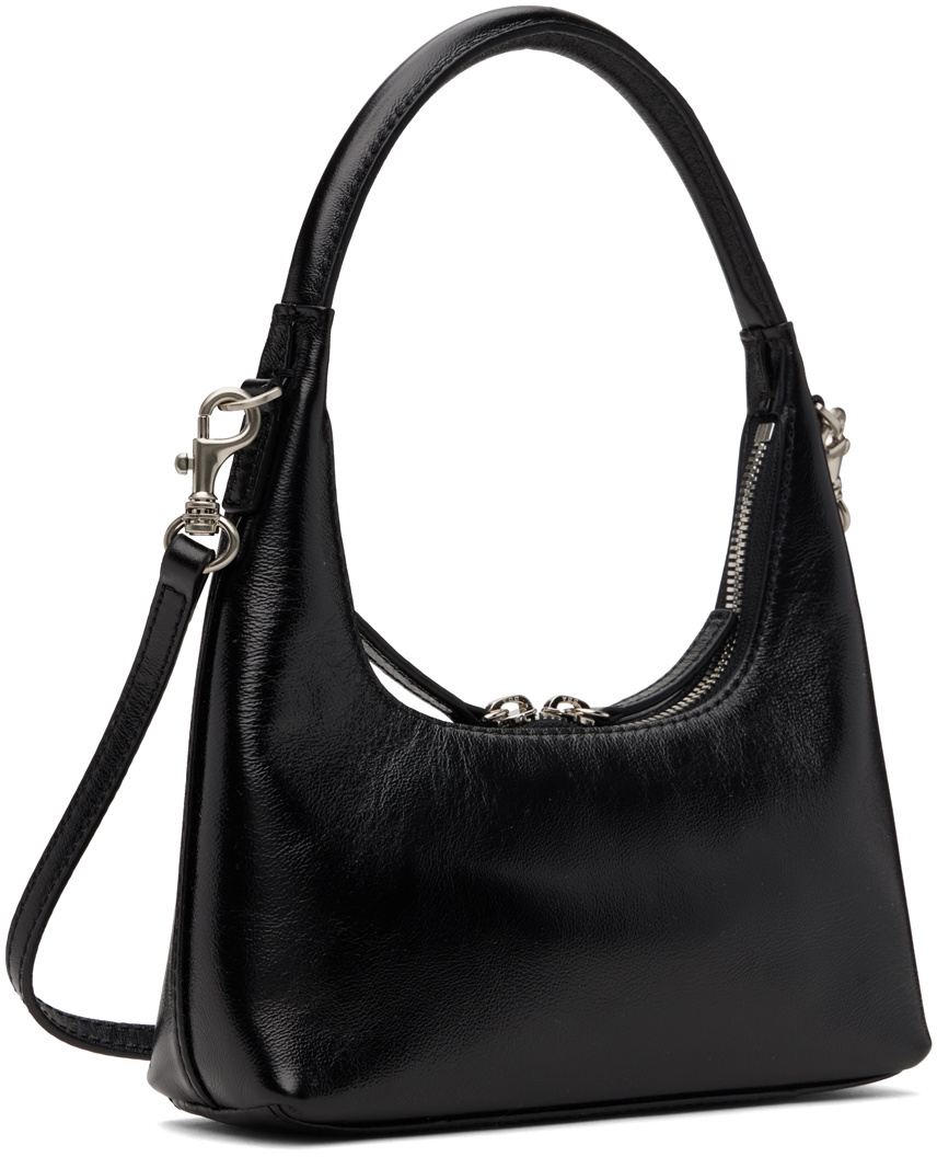 Marge Sherwood Black Mini Strap Crinkle Bag Marge Sherwood