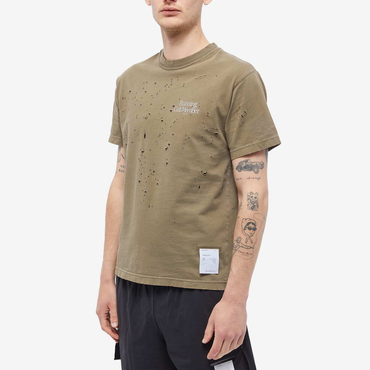 Satisfy Men's MothTech T-Shirt in Aged Brown Satisfy