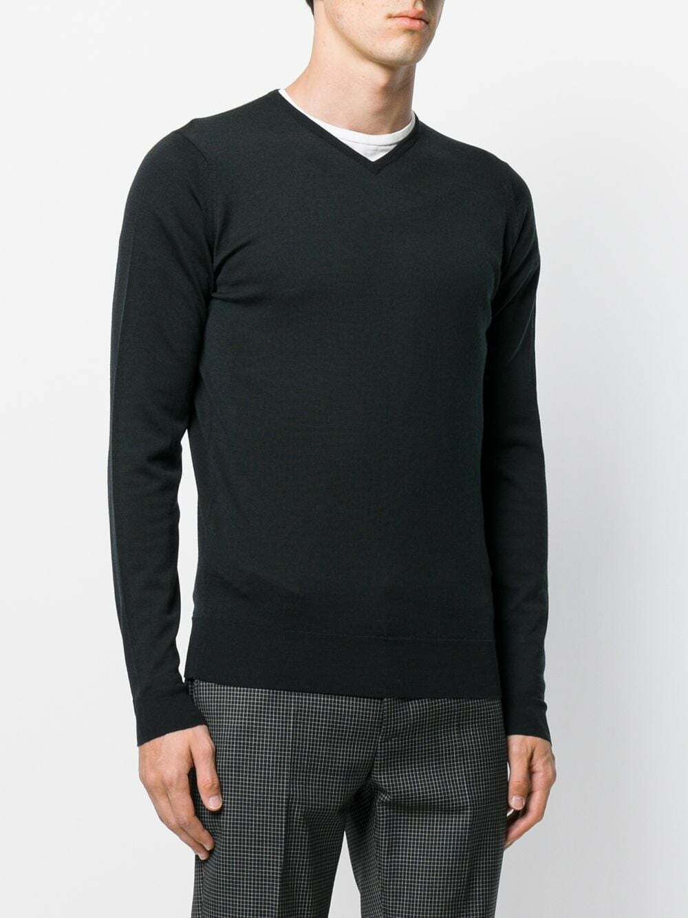 JOHN SMEDLEY - Shipton V-neck Sweater John Smedley