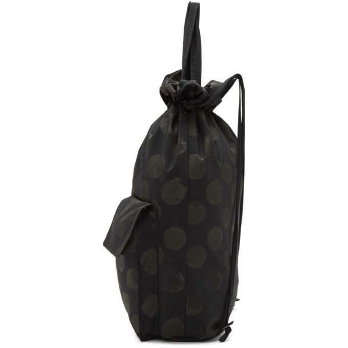 Ys Navy Polka Dot Backpack Ys