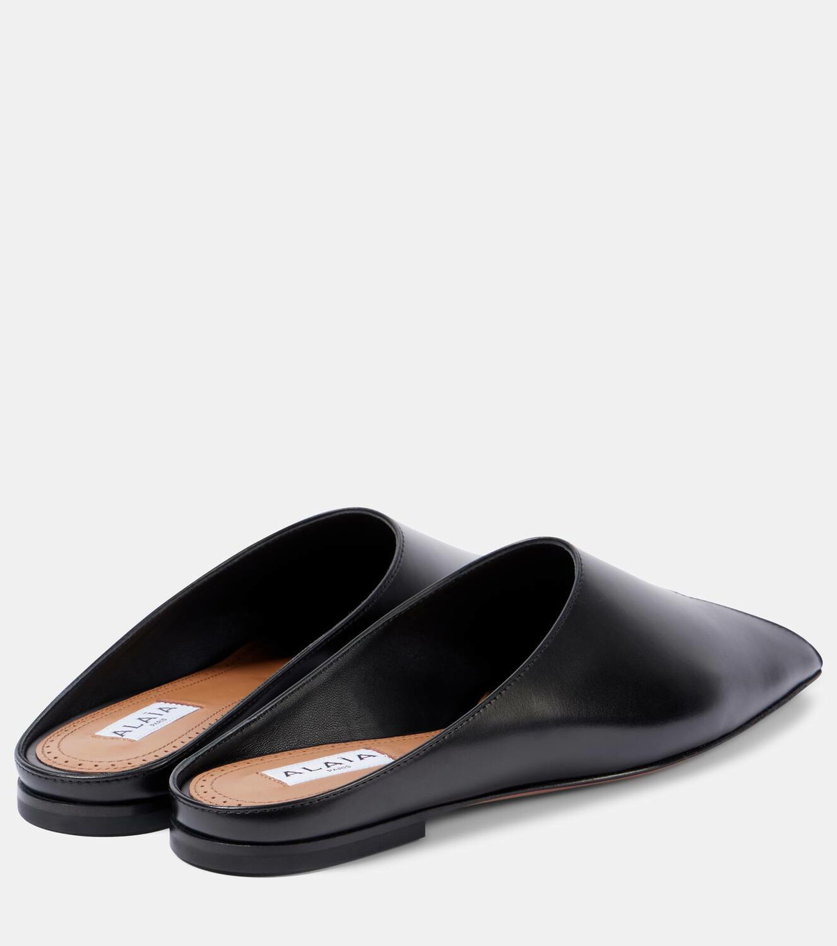 Alaïa Spike leather mules ALAÏA