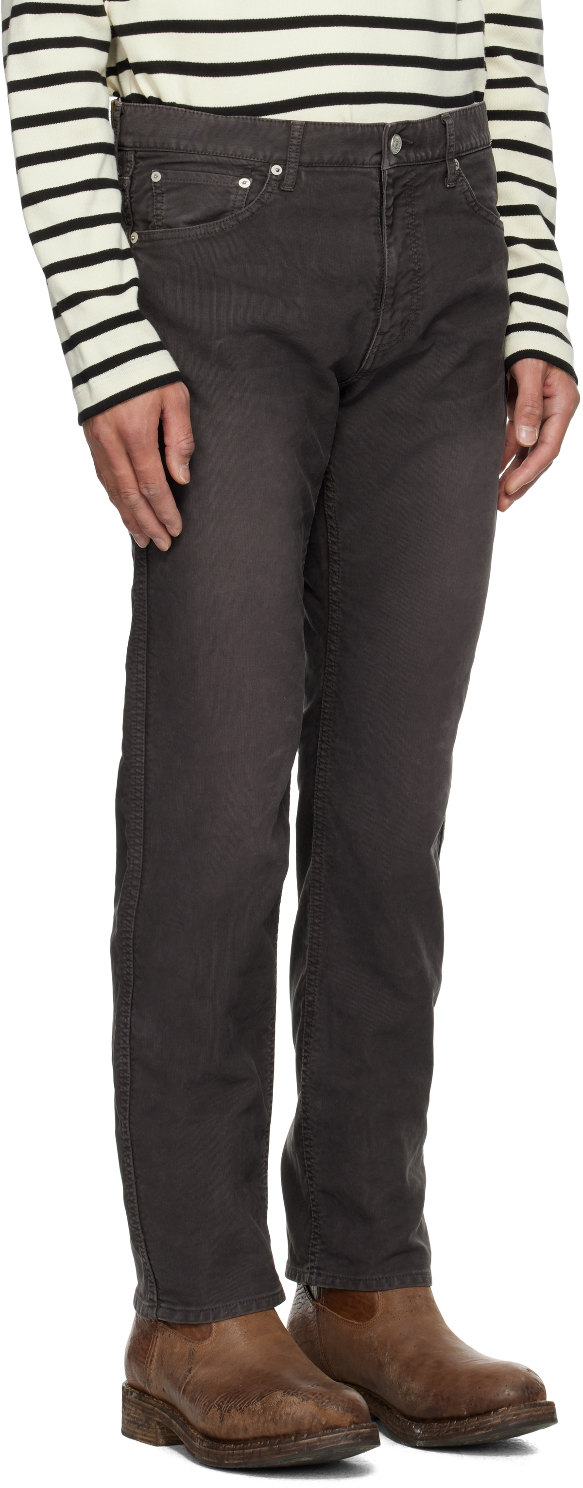 visvim Black Fluxus 19 G.Cords Jeans Visvim