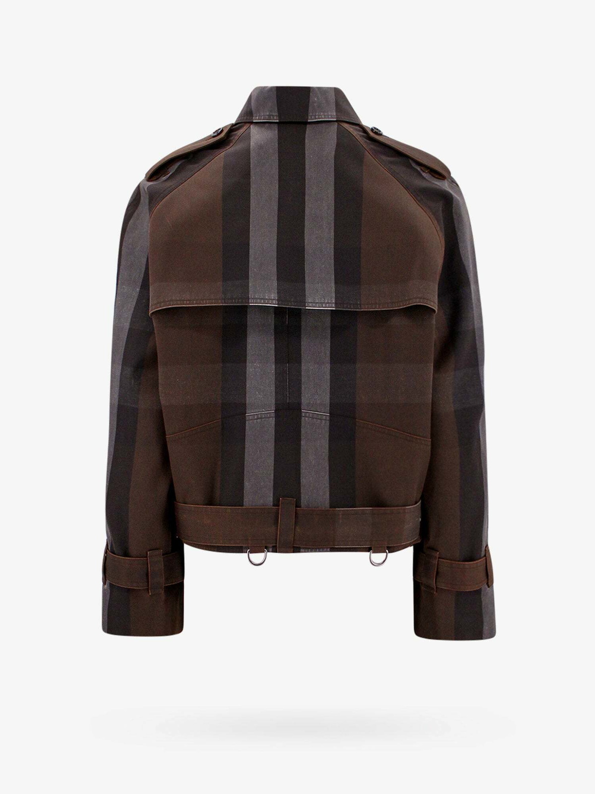 Burberry Jacket Brown Womens Burberry