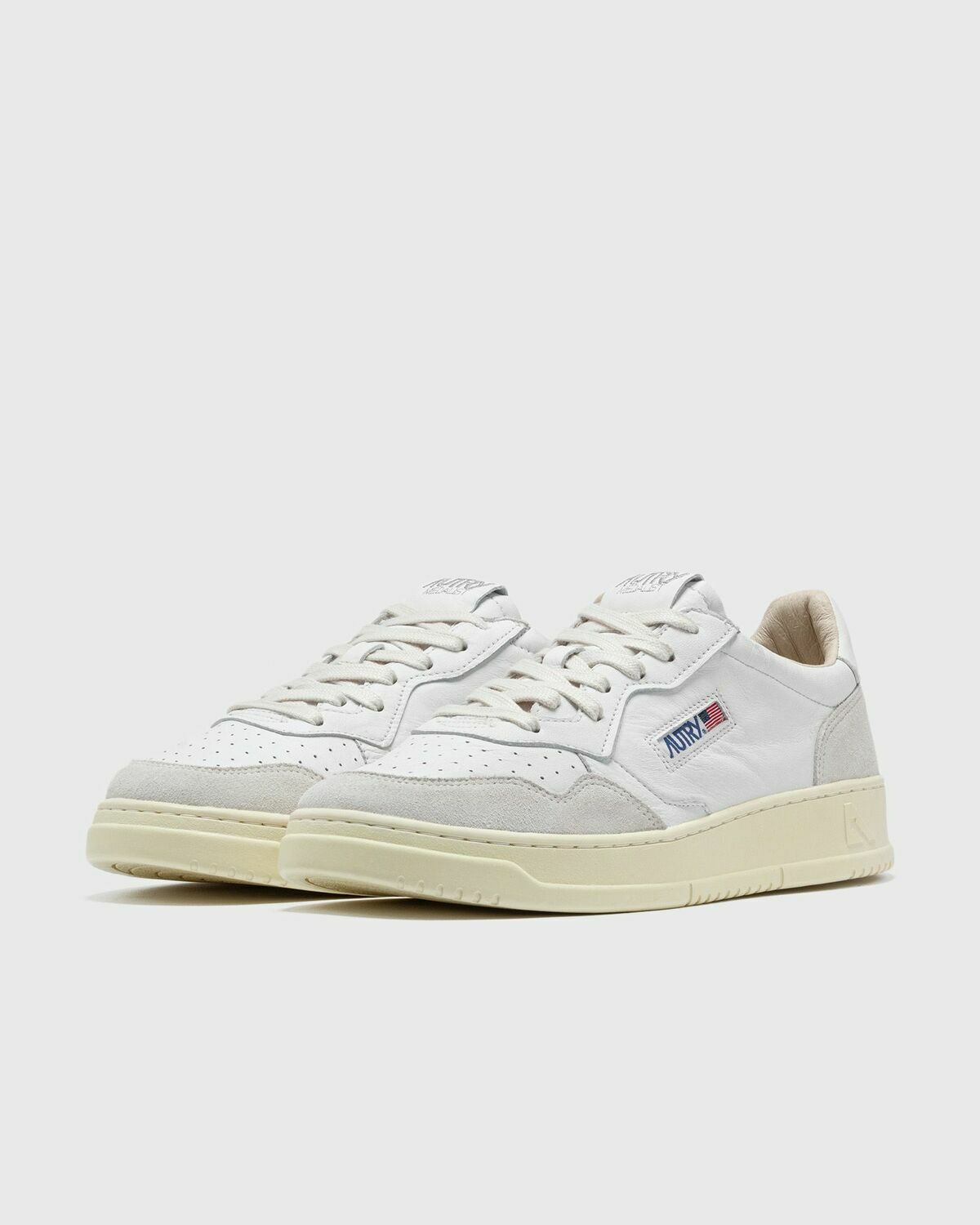 Autry Action Shoes Medalist Low White/Beige Lowtop Autry
