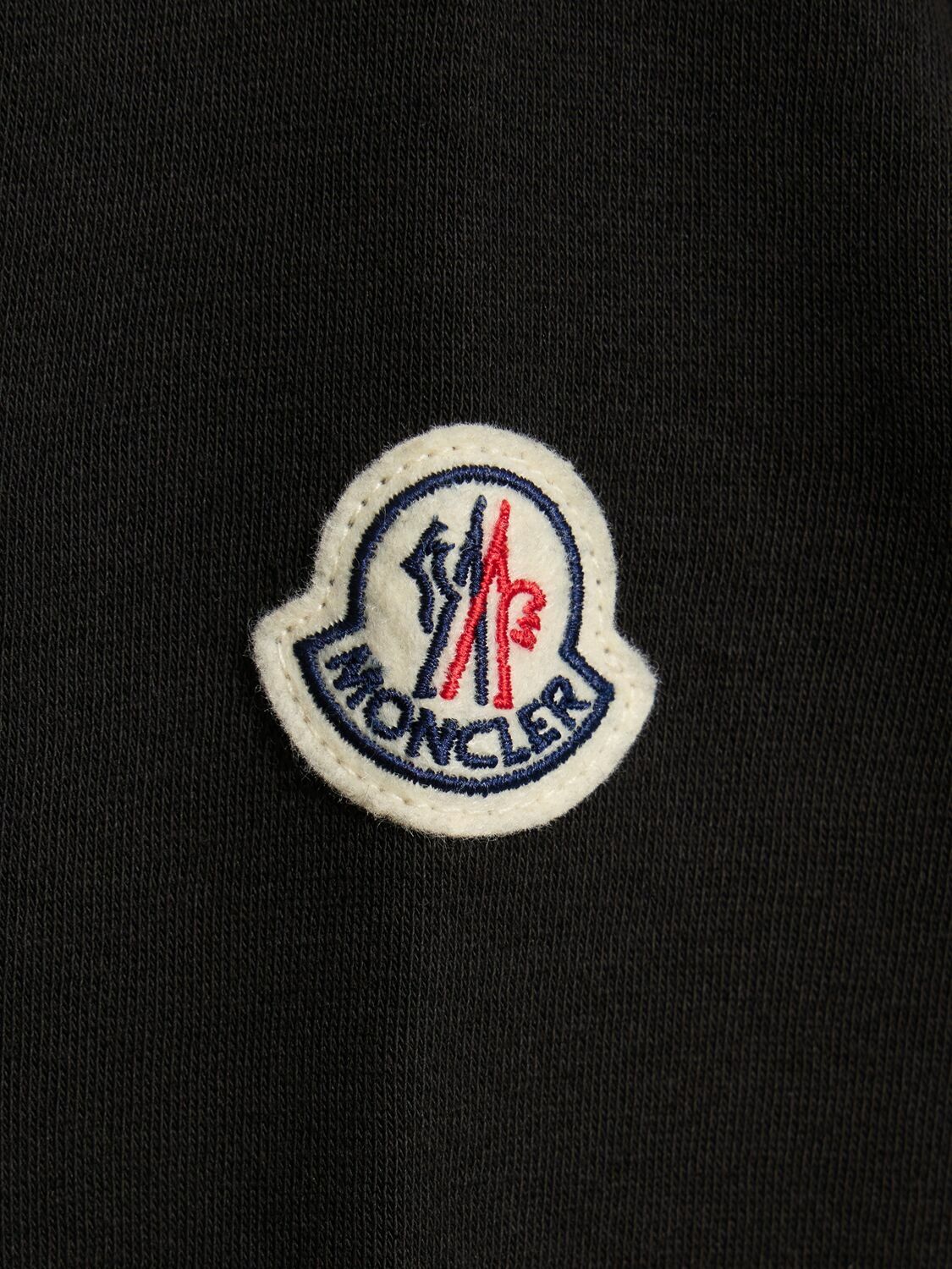 MONCLER Logo Cotton Blend Sweatshirt Moncler