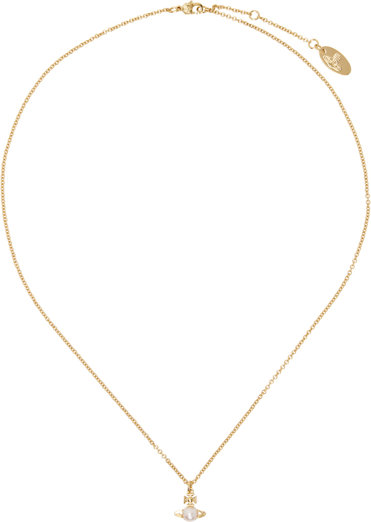 Vivienne Westwood Gold Balbina Pendant Necklace Vivienne Westwood