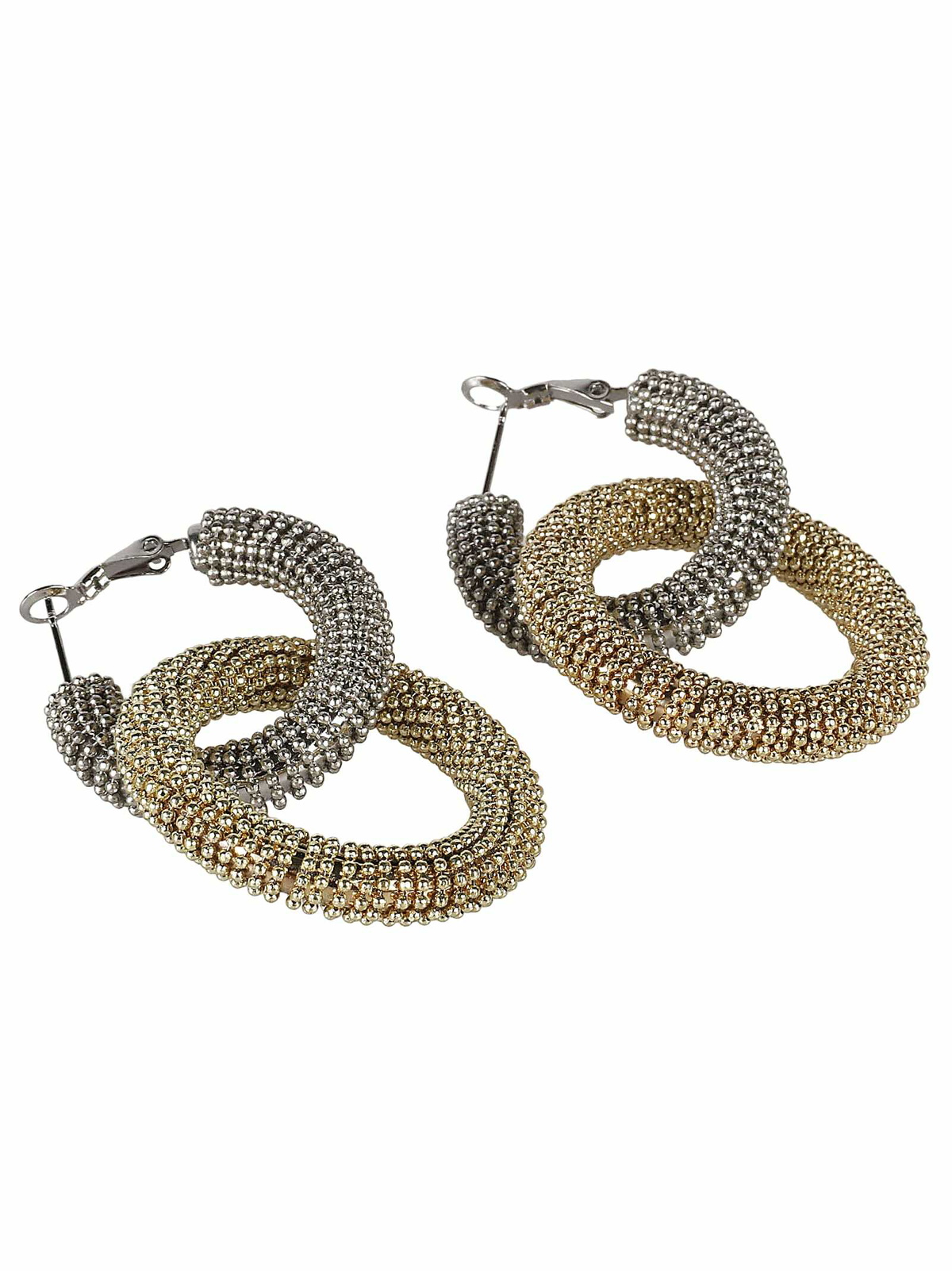 Fabiana Filippi Beaded Double Earrings Fabiana Filippi