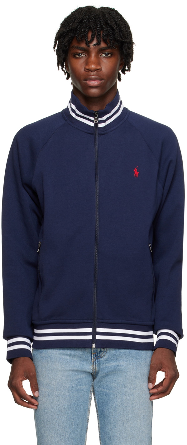 Polo Ralph Lauren Navy Raglan Sweater Polo Ralph Lauren