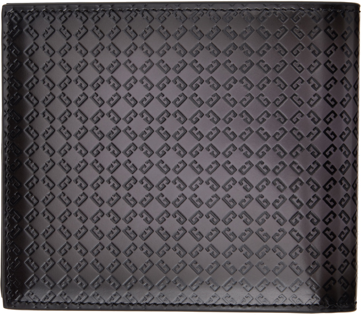 Givenchy Gray Monogram 72 Leather Wallet Givenchy