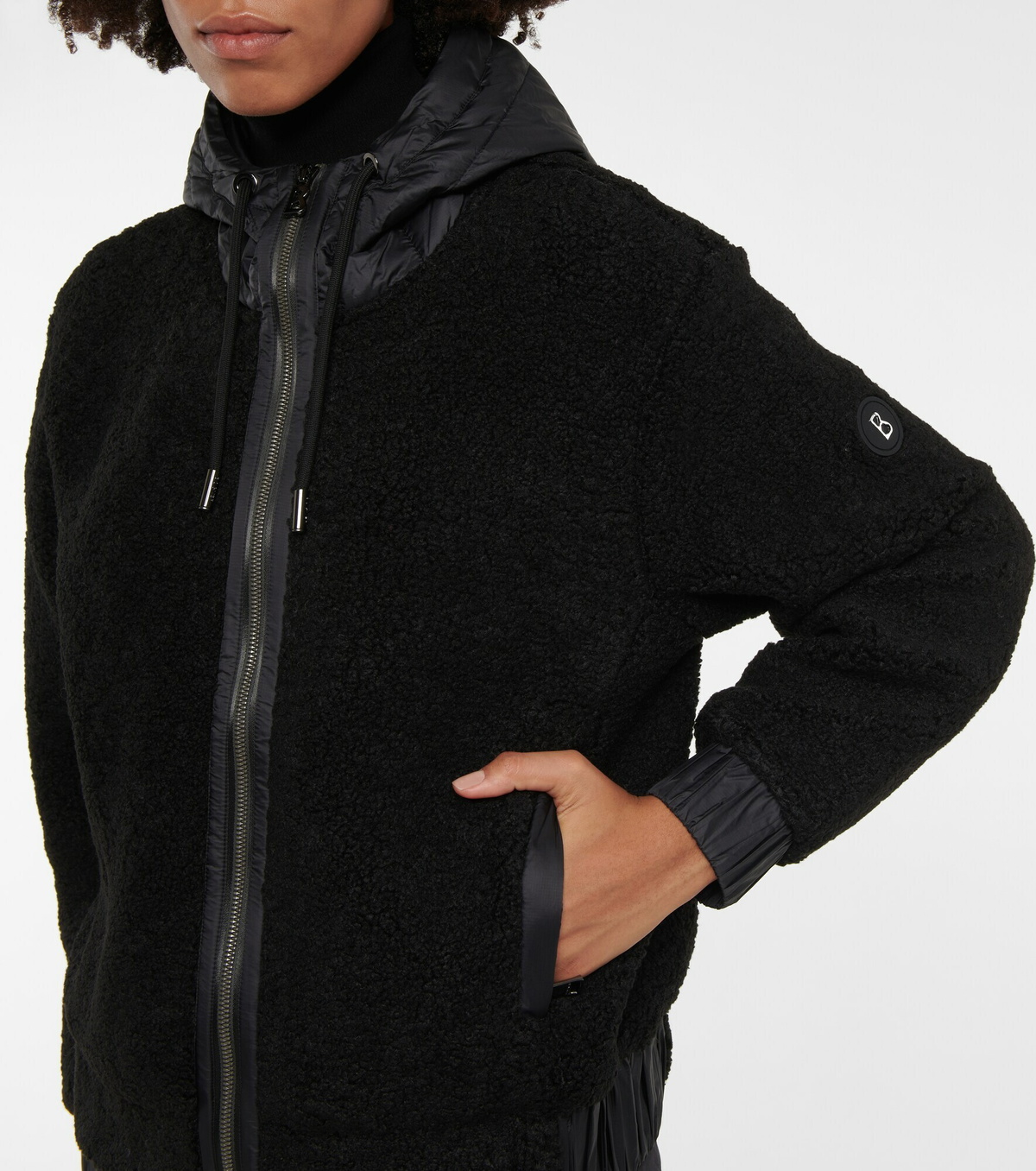 Bogner - Enrica faux shearling hoodie Bogner