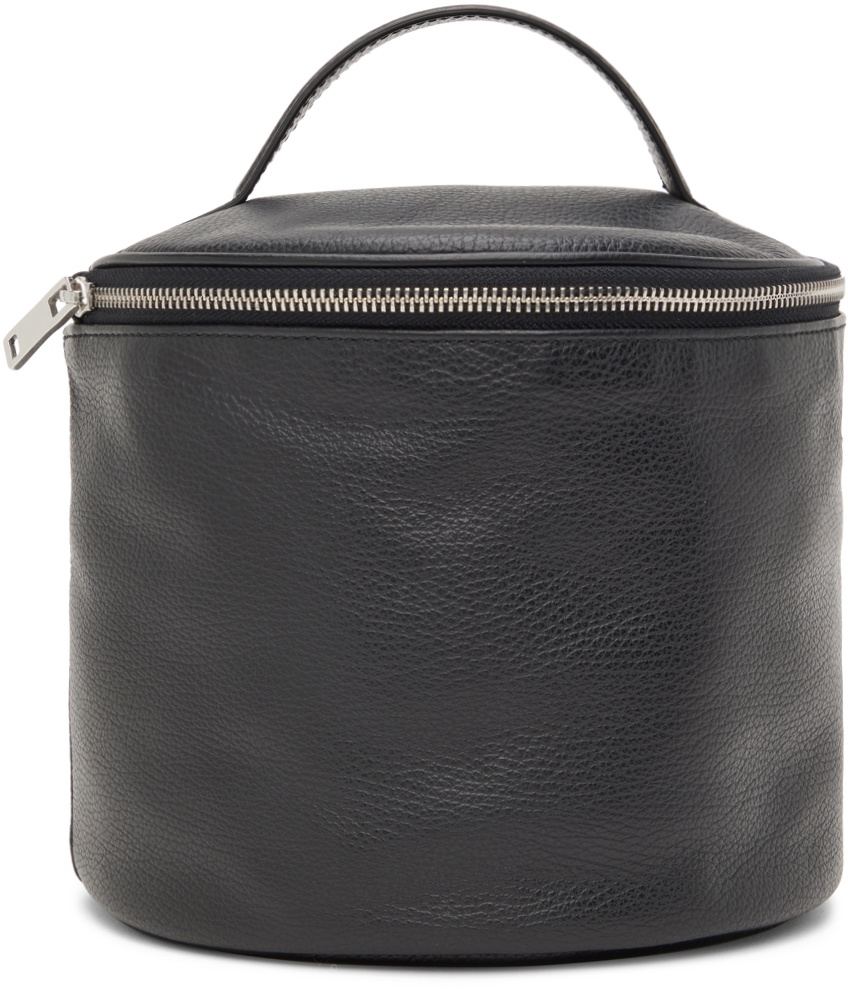 MM6 Maison Margiela Black Hat Box Bag MM6 Maison Margiela