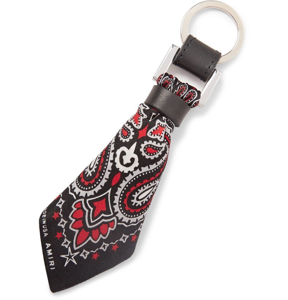 AMIRI - Silk Key Fob - Men - Black Amiri