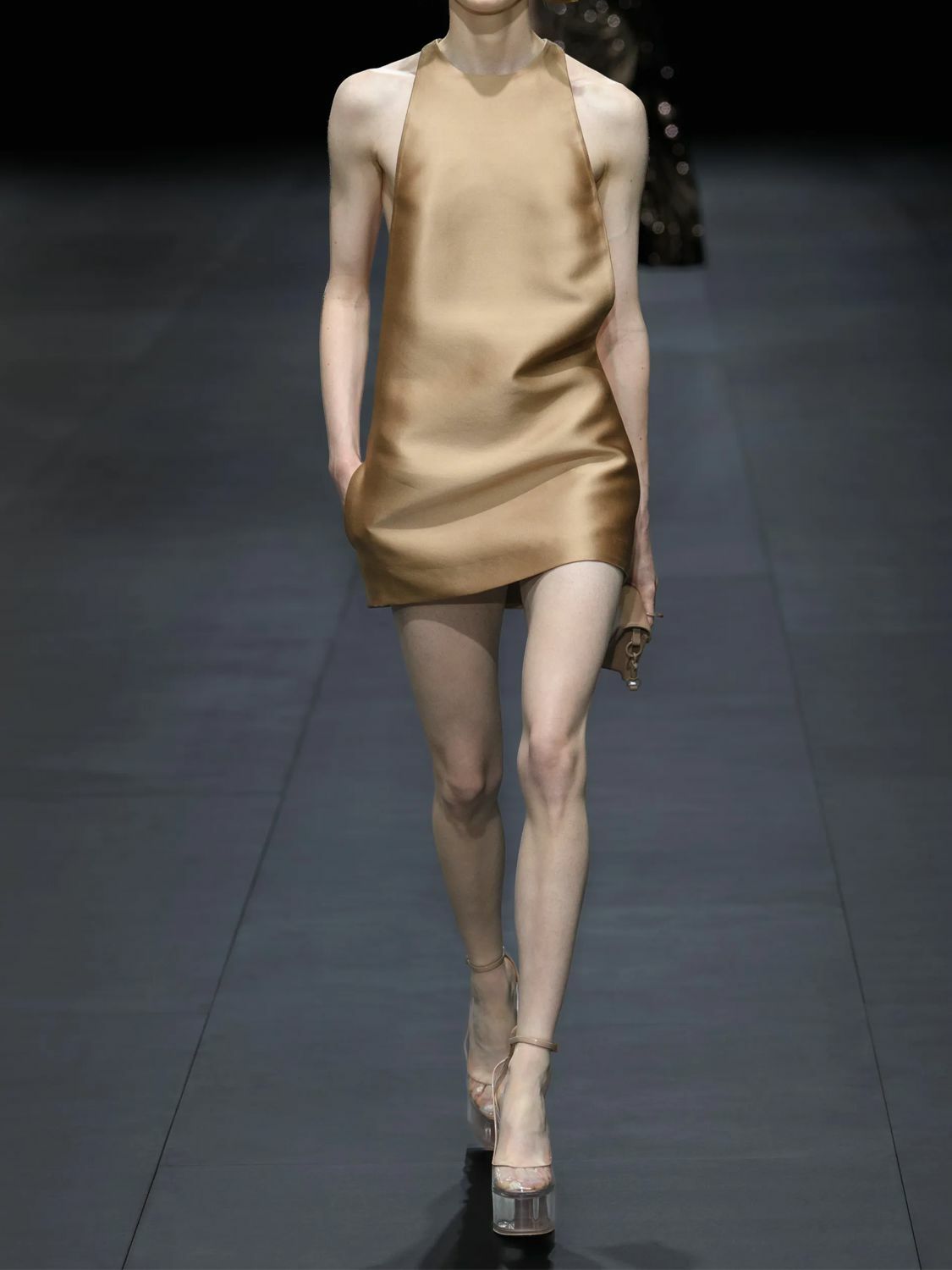 VALENTINO - Techno Duchesse Mini Dress Valentino