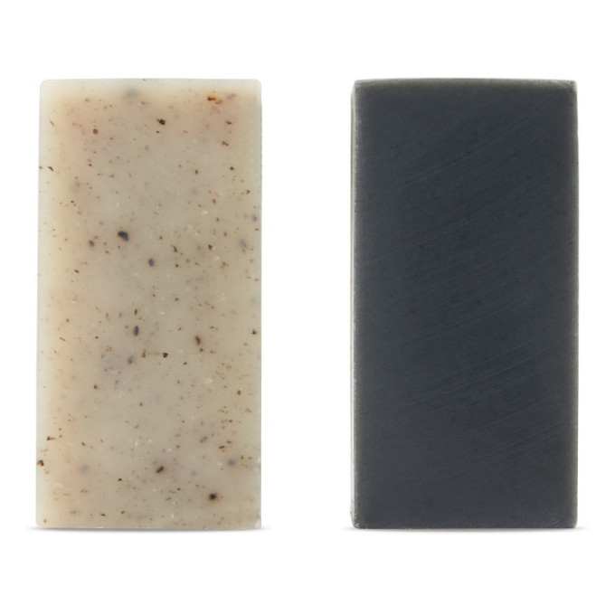 Binu Binu Shaman Charcoal and Seshin Korean Scrub Soap Set Binu Binu