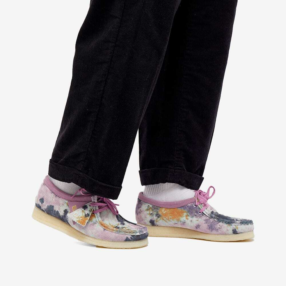 Clarks Originals Women's Wallabee in Multi Tie Dye Clarks Originals