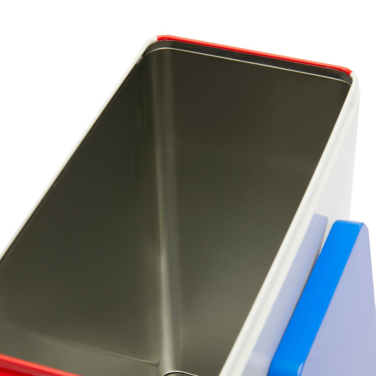 HAY Tin Container - X-Large in Off-White/Blue/Red HAY