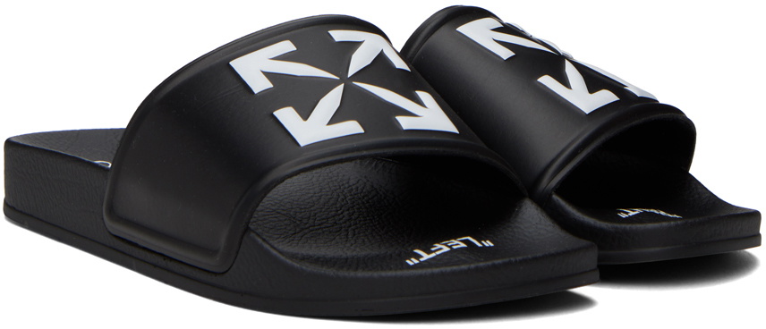 Off-White Black Arrow Slides Off-White