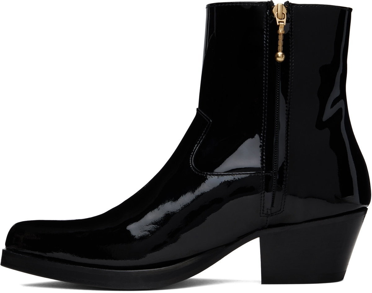 Ernest W. Baker Black Western Boots Ernest W. Baker
