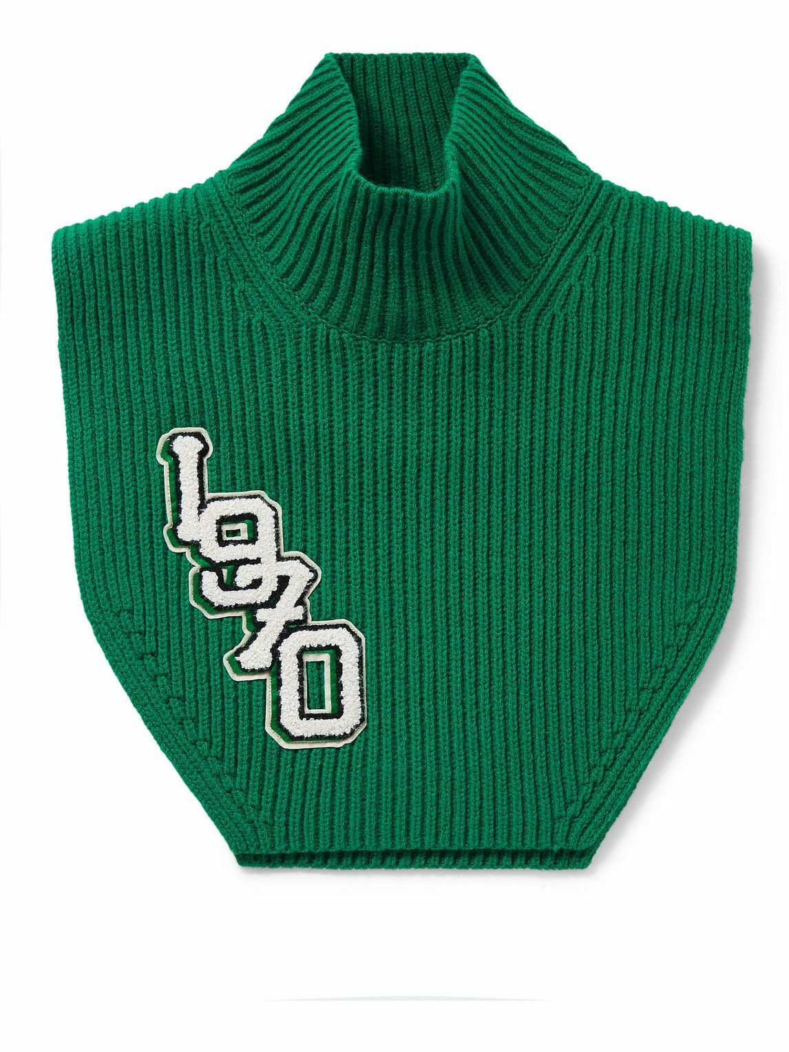 KENZO - Logo-Appliquéd Knitted Bib Kenzo