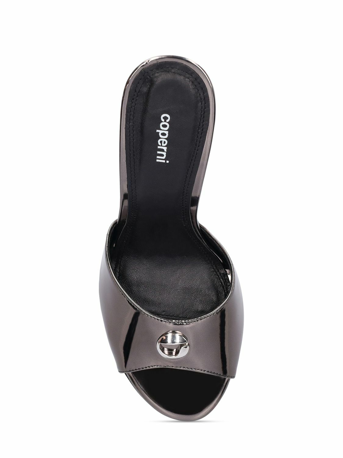 COPERNI - Lvr Exclusive 100mm Laminated Mules Coperni