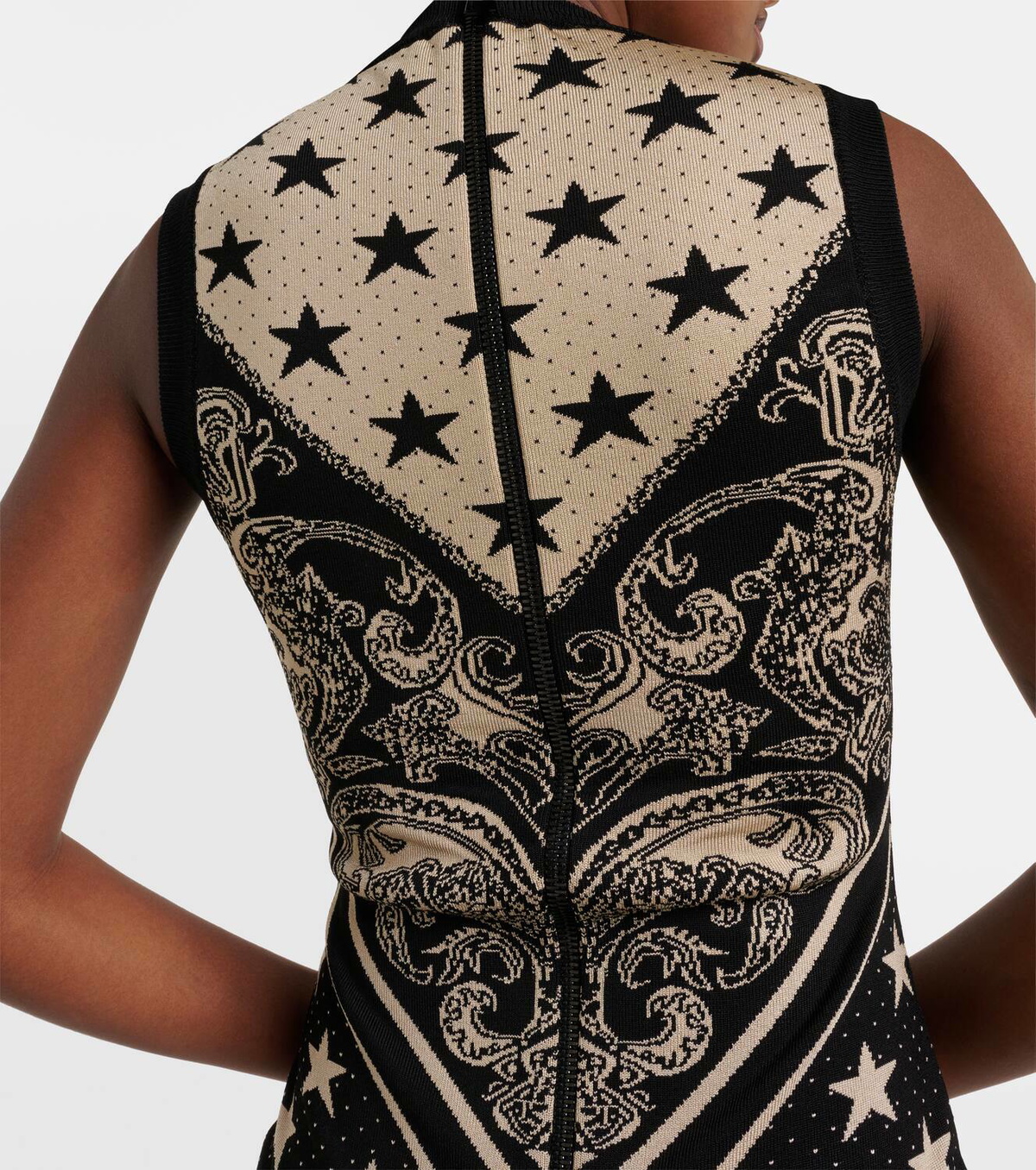 Balmain Intarsia knitted minidress Balmain