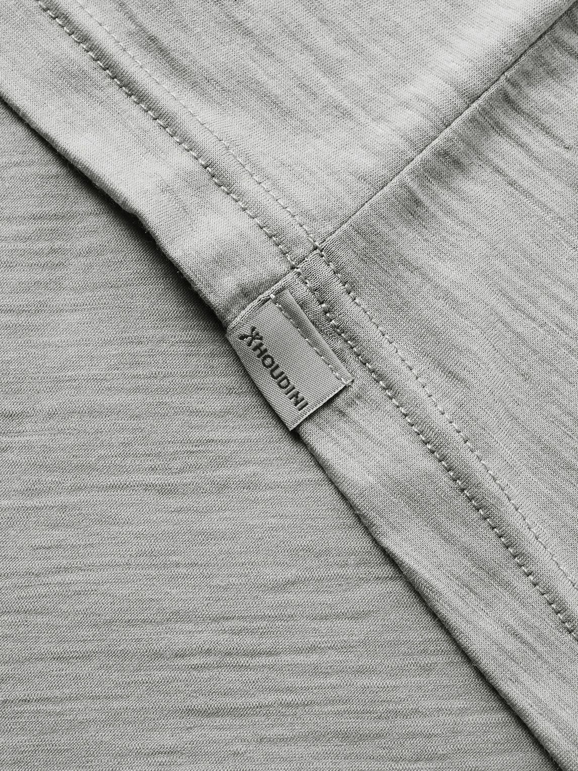 Houdini - Desoli Solid Merino T-Shirt - Gray Houdini