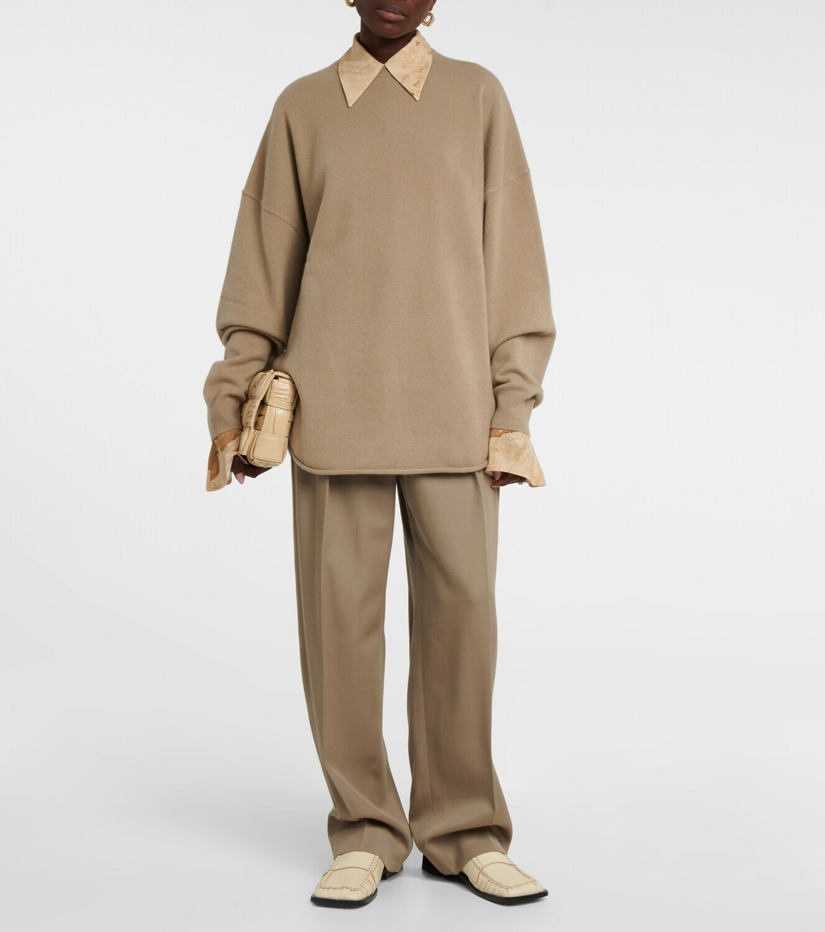 Extreme Cashmere - N°53 Crew Hop cashmere-blend sweater extreme cashmere