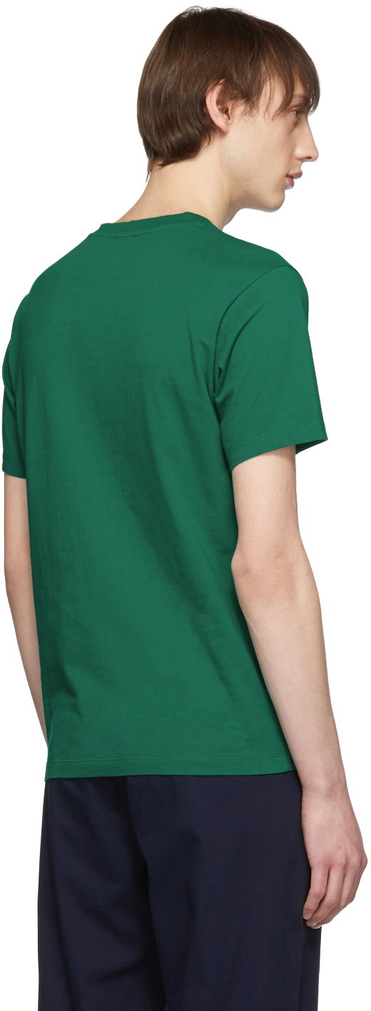 Kenzo Green Two-Tone Tiger T-Shirt Kenzo