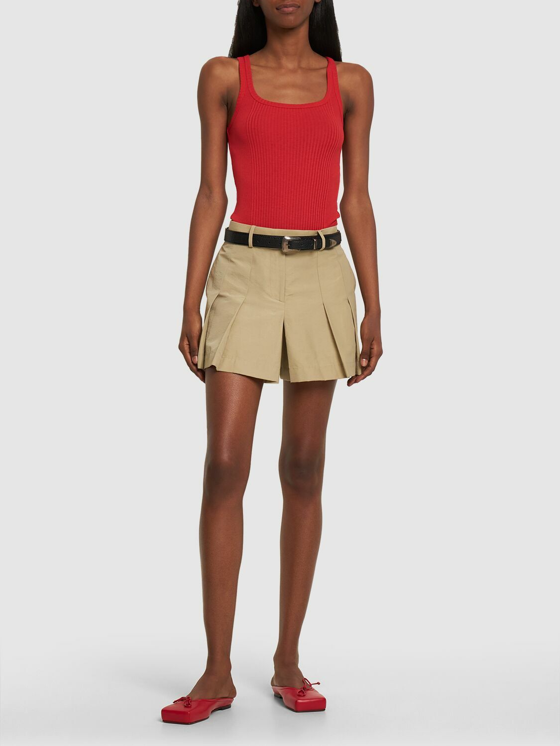 JACQUEMUS - Le Body Caraco Cotton Knit Bodysuit Jacquemus
