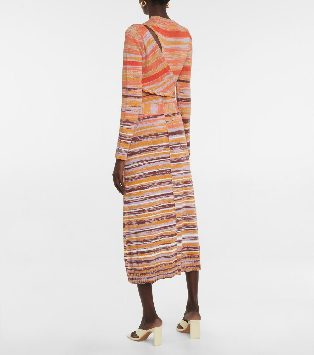 Simkhai - Selah space-dyed midi dress Simkhai