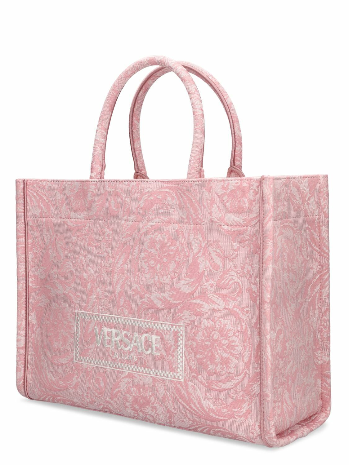 VERSACE - Large Barocco Jacquard Tote Bag Versace