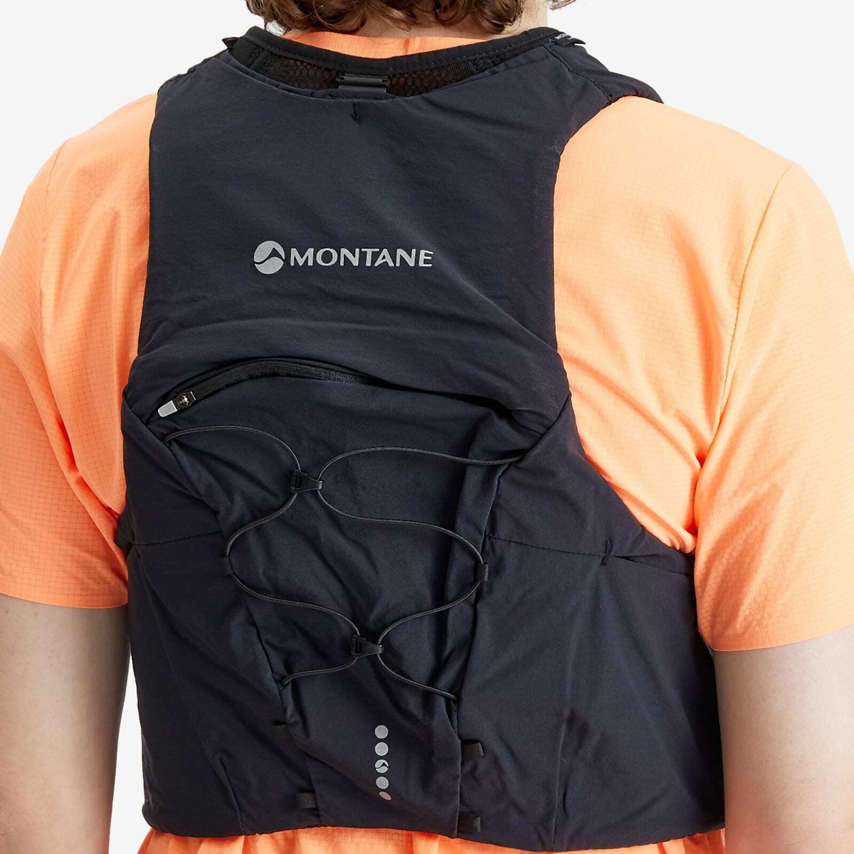 Montane Men's Gecko Running Vest Pack in Black Montane