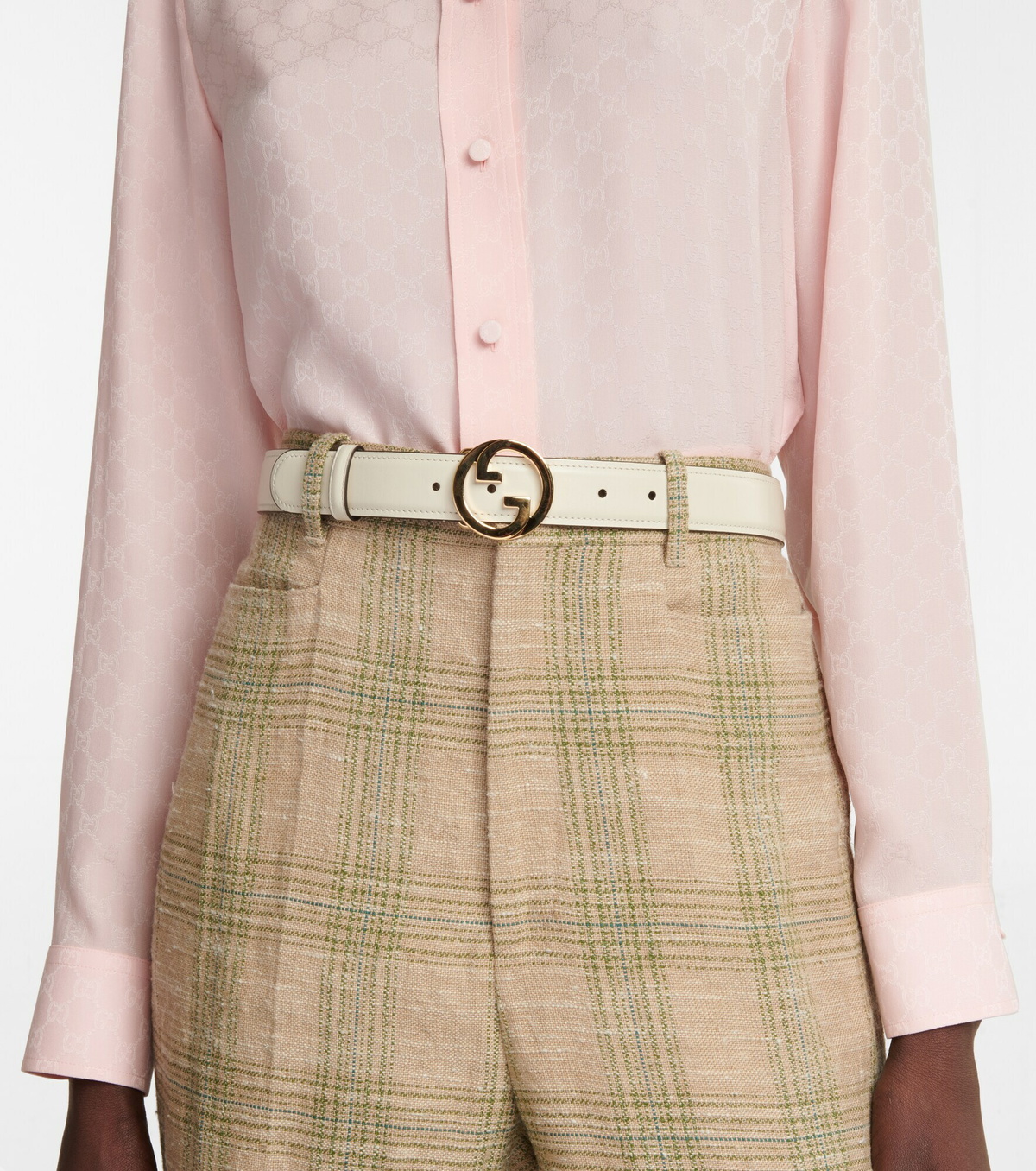 Gucci - GG leather belt Gucci