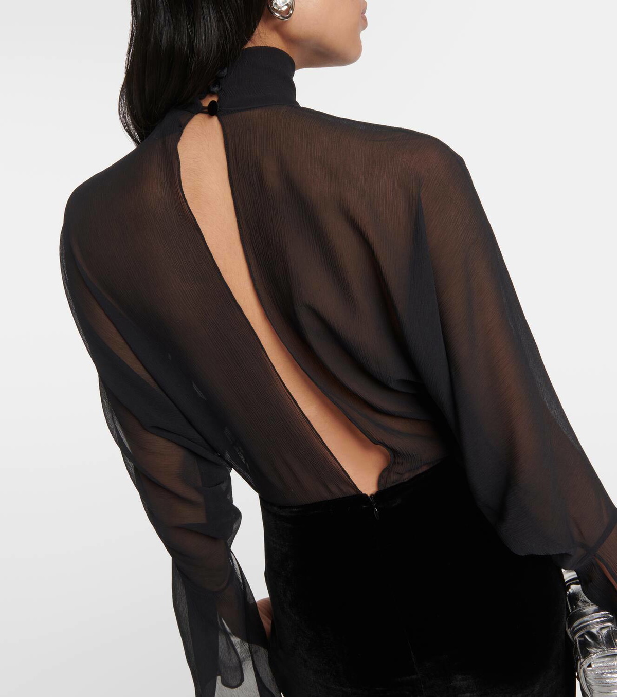 Taller Marmo Shangai silk gown Taller Marmo
