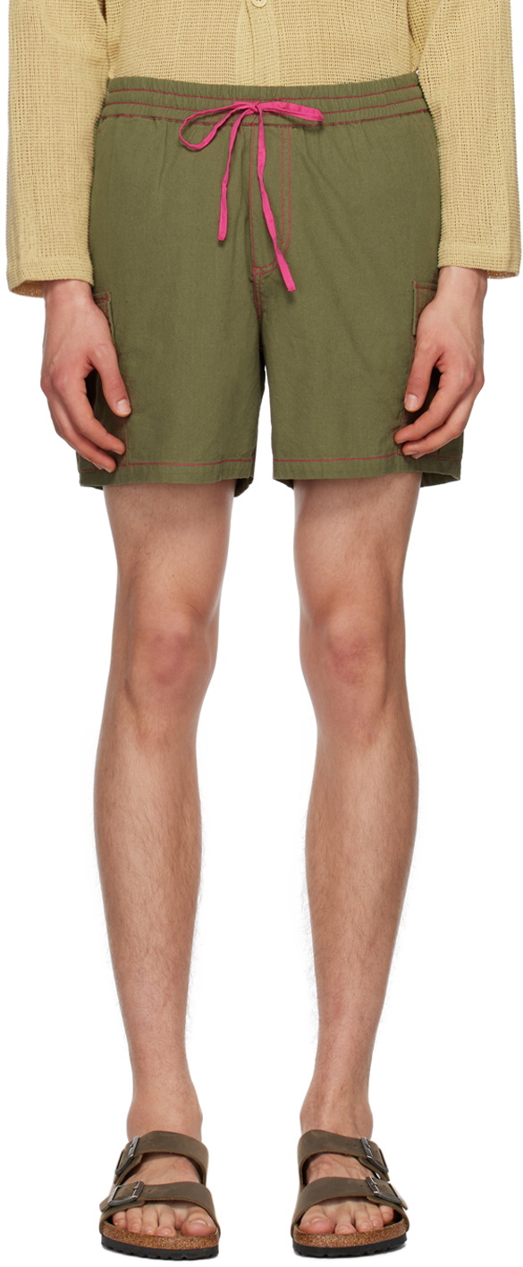 Gimaguas Ssense Exclusive Khaki Juma Shorts Gimaguas