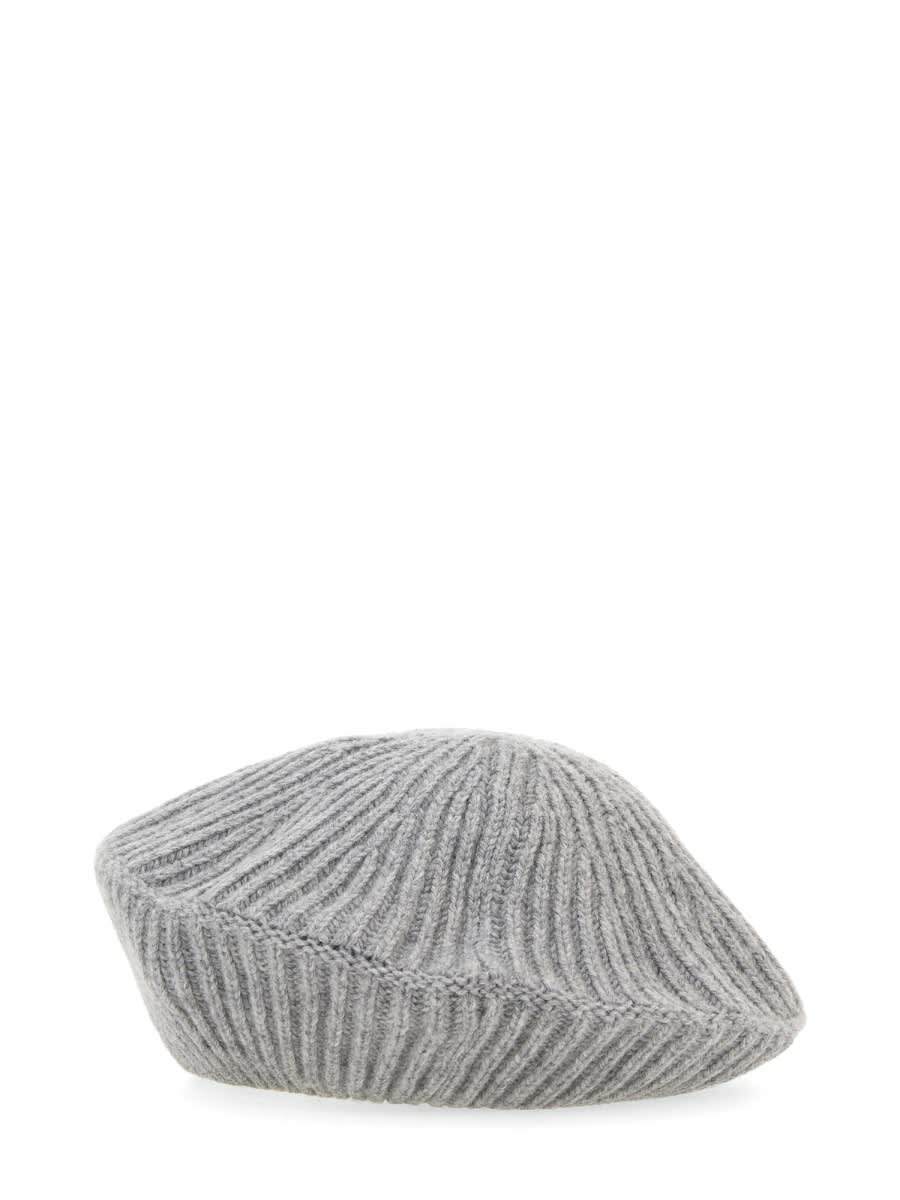 Ganni Ribbed Knit Beanie GANNI