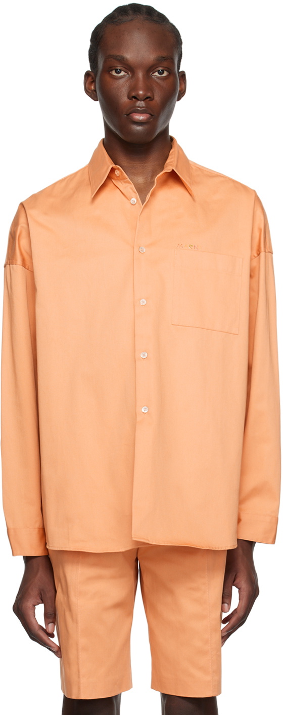 Marni Orange Pocket Shirt Marni