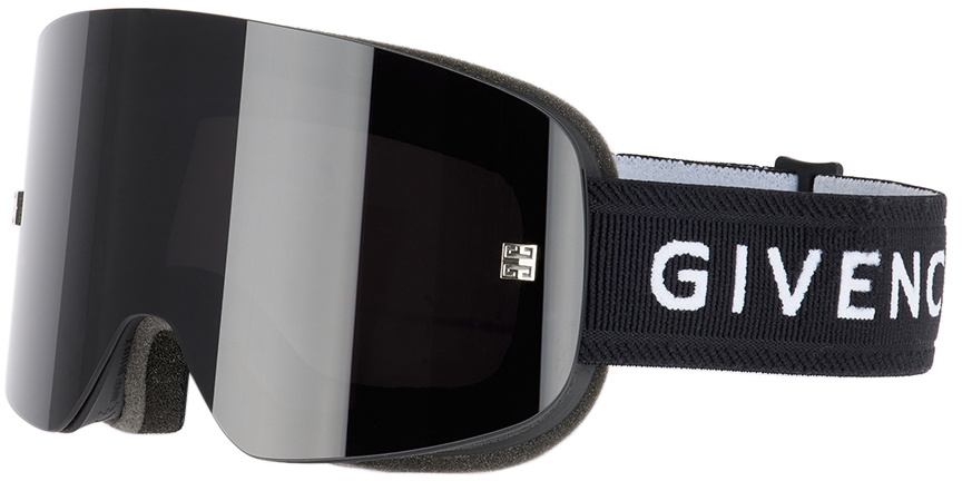 Givenchy Black Logo Snow Goggles Givenchy
