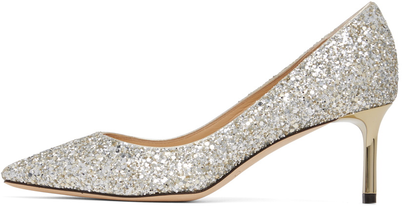 Jimmy Choo Silver Romy 60 Heels Jimmy Choo