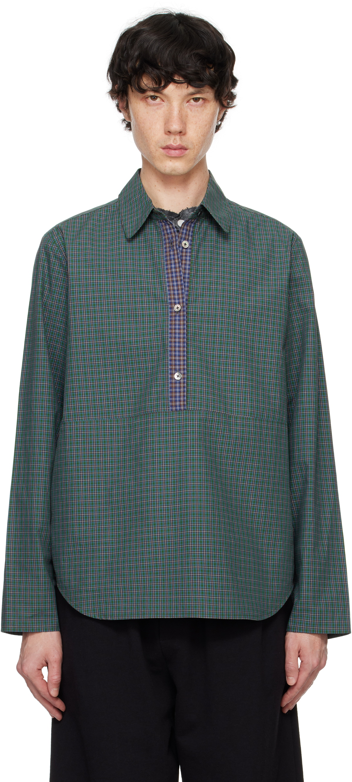 SC103 SSENSE Exclusive Green Study Polo SC103