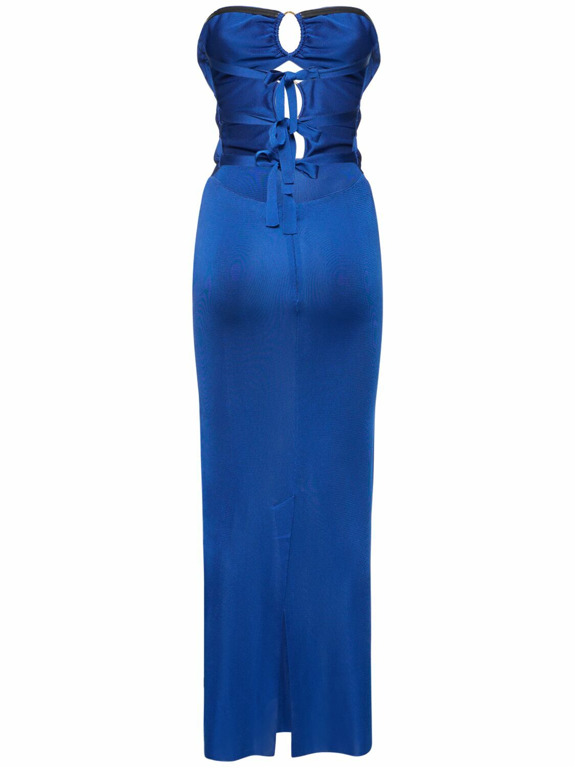 TOM FORD - Keyhole Strapless Jersey Long Dress TOM FORD