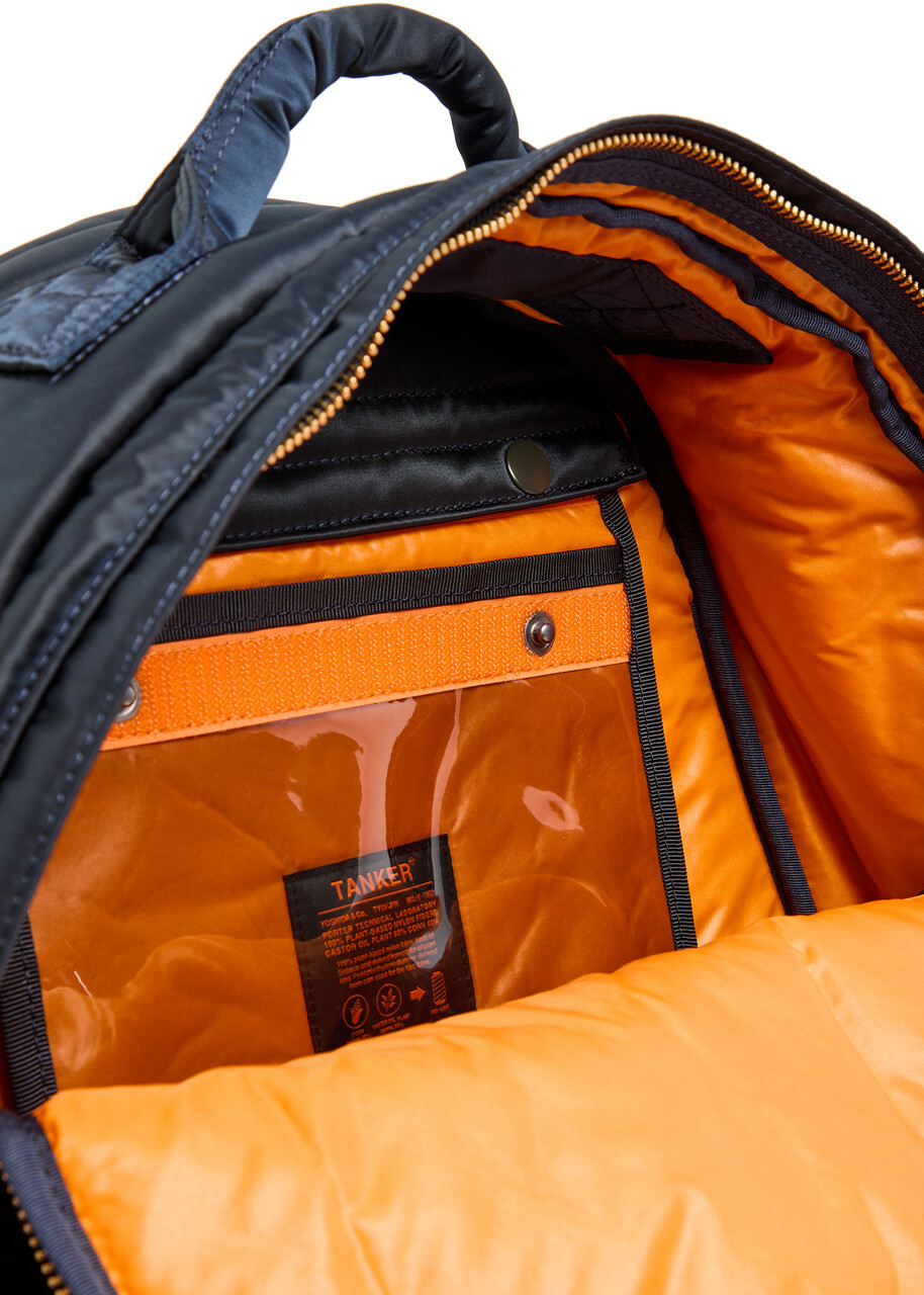 Porter Tanker Quilted Satin Backpack - Navy - One Size Porter-Yoshida & Co.