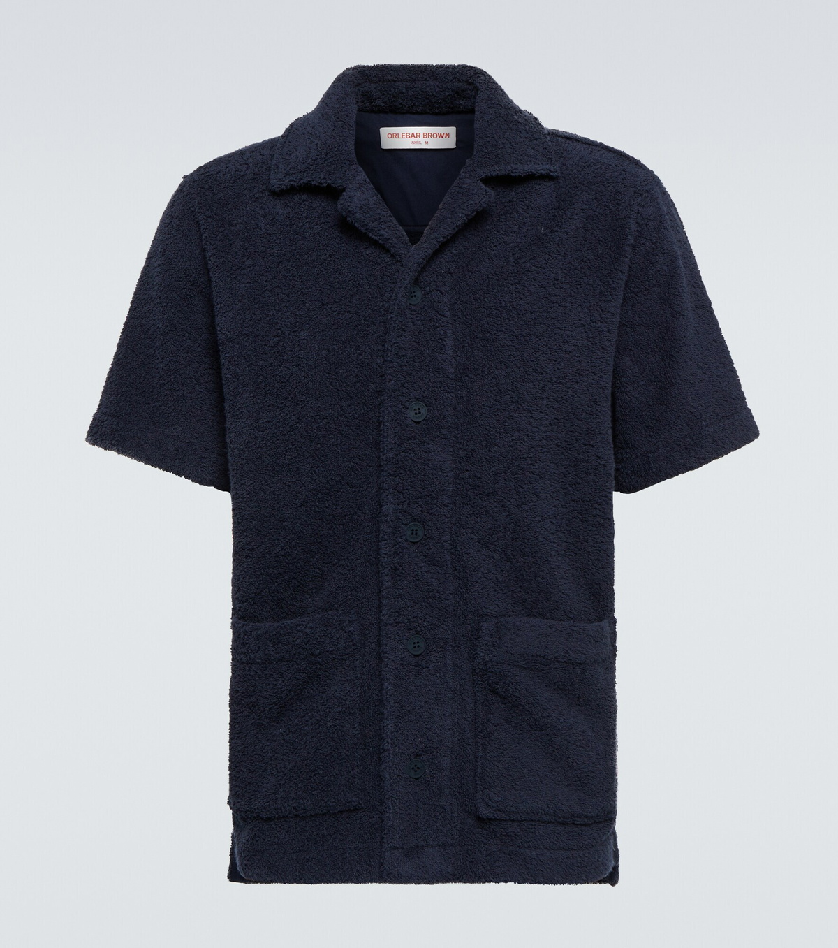 Orlebar Brown - Griffith toweling cotton-blend shirt Orlebar Brown