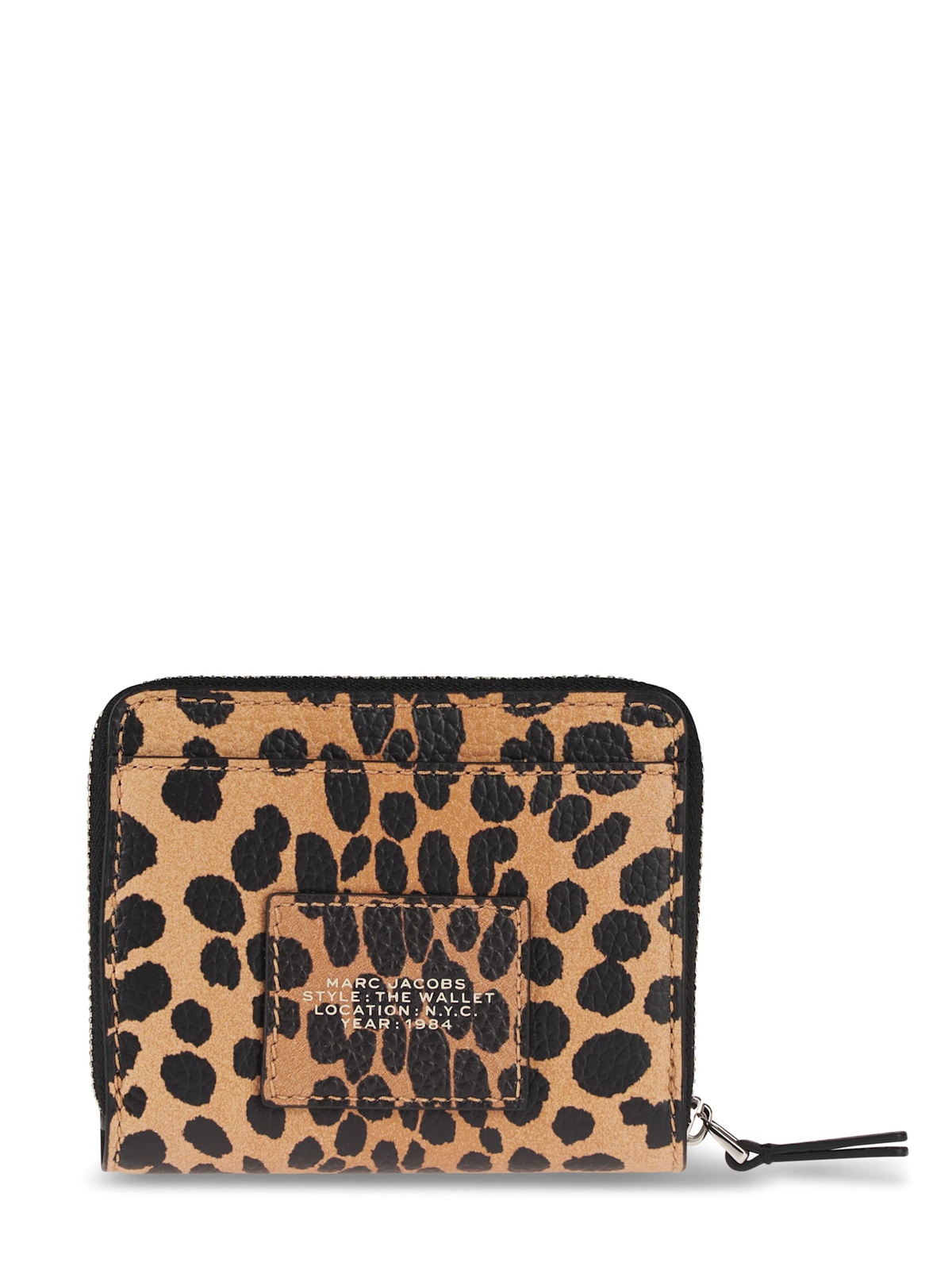 Marc Jacobs The Cheetah Logo Detailed Mini Wallet Marc Jacobs