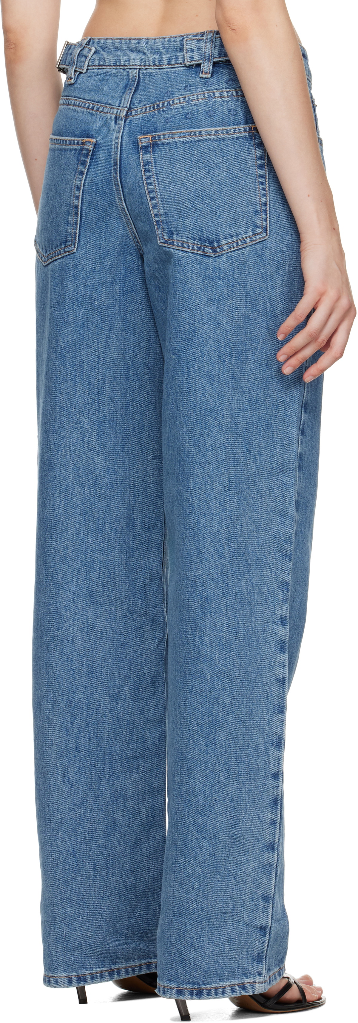 Ksubi Blue Low Rider Jeans Ksubi